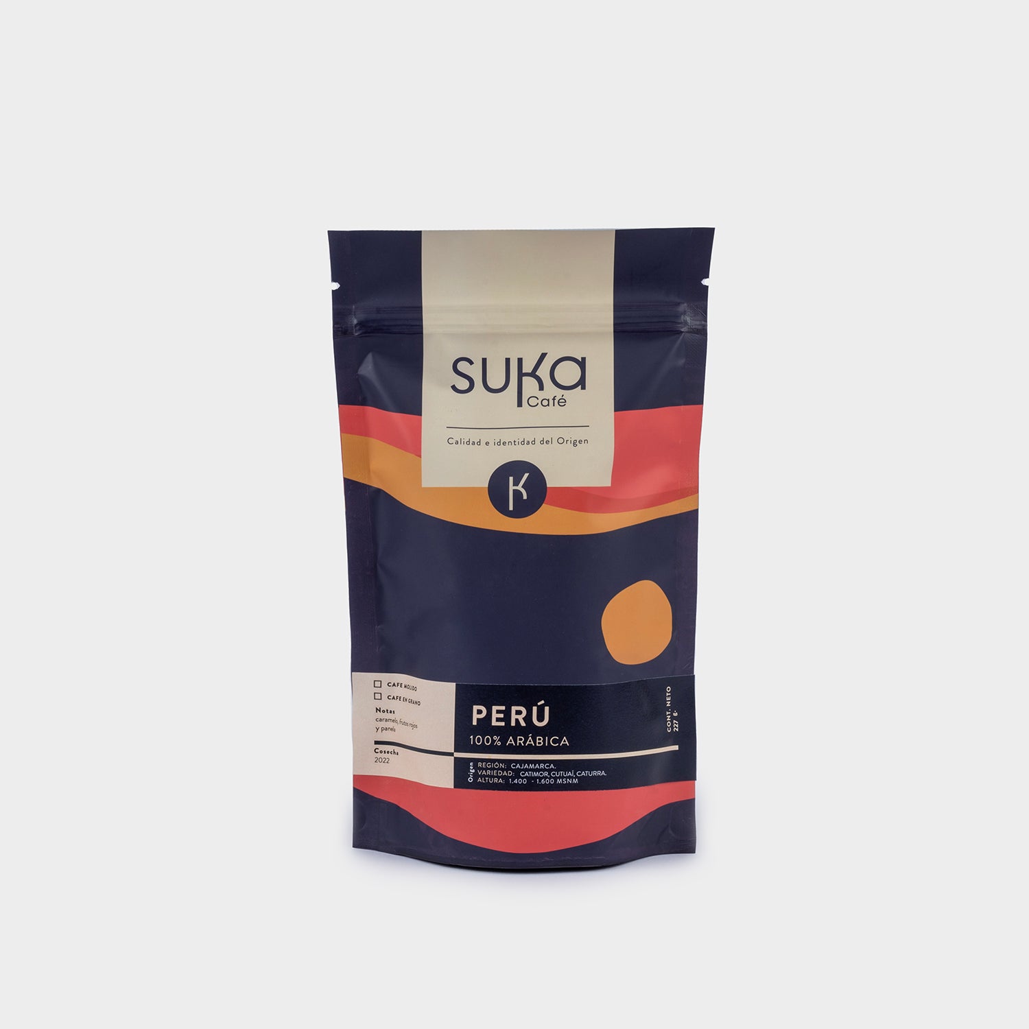 Café Perú Cajamarca / Grano o Molido / 227gr – Suka Café y Cacao